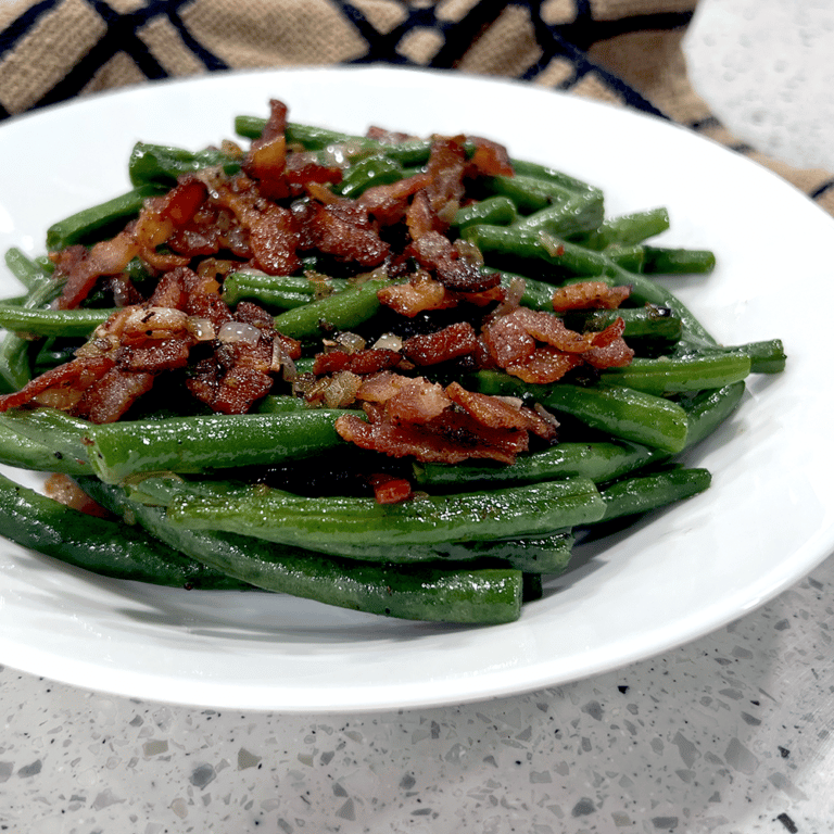 Magical BACON Green Beans Side Dish | GF-DF